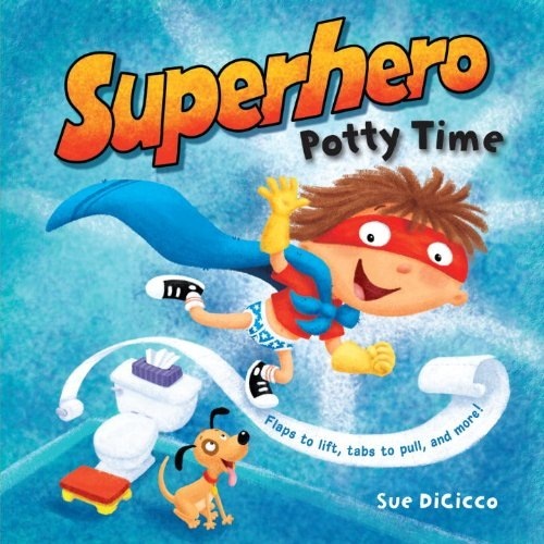 Superhero Potty Time 英文原版