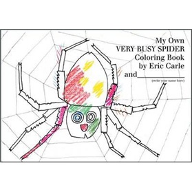 My Own Very Busy Spider Coloring Book[非常忙的蜘蛛，涂色书]