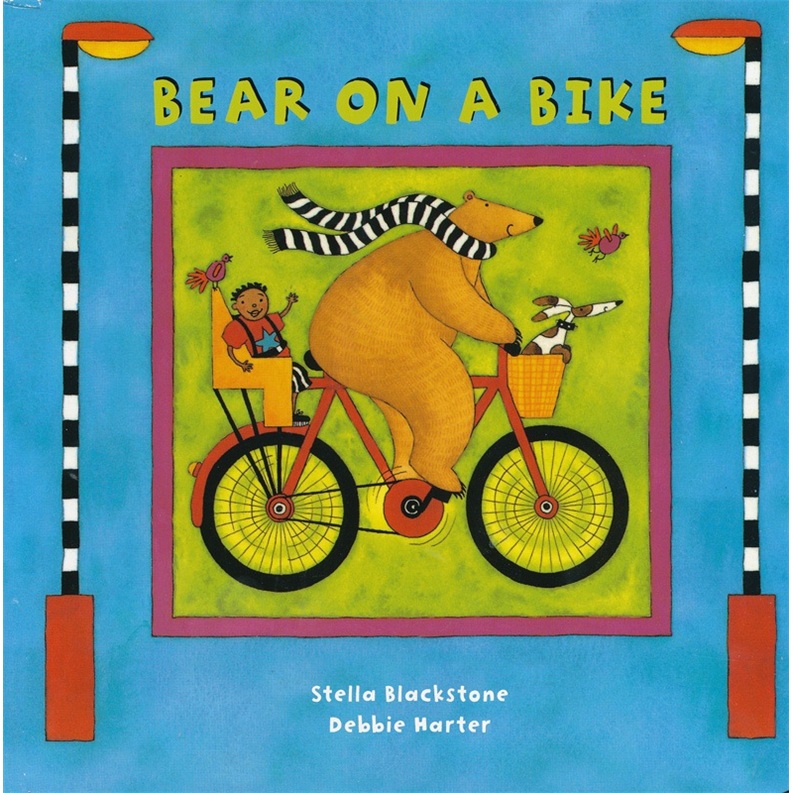 Bear on a Bike[Board Book][比尔熊骑自行车]
