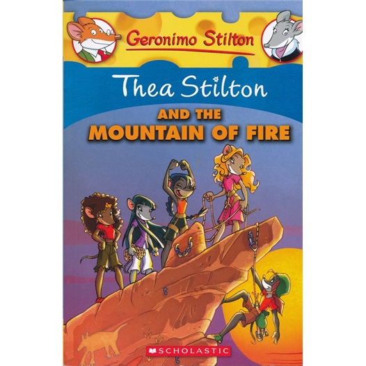 Thea Stilton #2: Thea Stilton and the Mountain of Fire 老鼠记者妹妹菲-斯蒂顿系列2：火焰山
