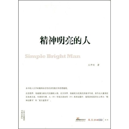 精神明亮的人:王开岭散文随笔自选集