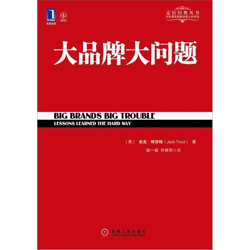 大品牌大问题/定位经典丛书
