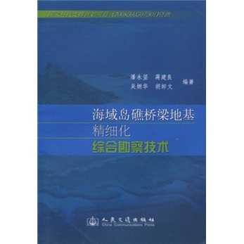 海域岛礁桥梁地基精细化综合勘察技术  书籍
