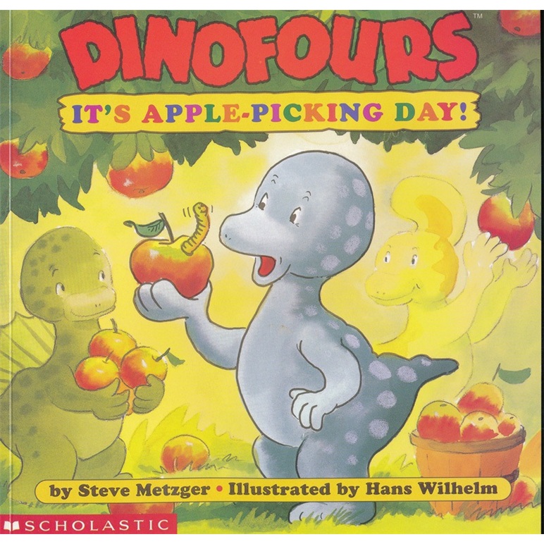 Dinofours: It's Apple-Picking Day!恐龙宝宝美好生活系列：去摘苹果咯!