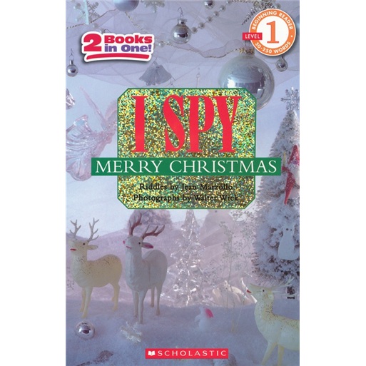 I Spy: Merry Christmas (Level 1)学乐读本系列一级·视觉大发现：圣诞节(二合一) 进口翻翻书