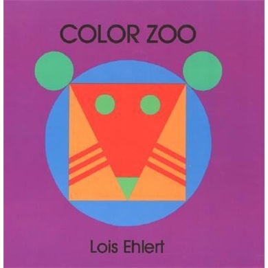 Color Zoo  Board Book 五彩动物园(纸板书) 英文原版