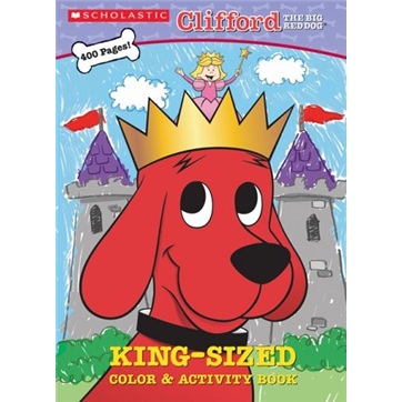 Clifford's King-Size Color and Activity Book 大红狗克里弗的涂色故事书