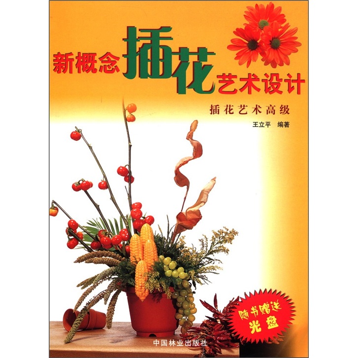 新概念插花艺术设计（插花艺术高级）（附光盘1张）