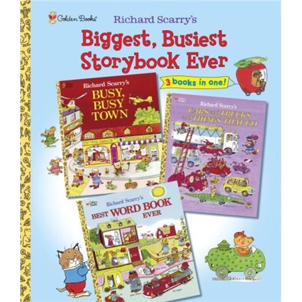 Biggest Busiest Storybook Ever 斯凯瑞：棒棒的故事书 英文原版
