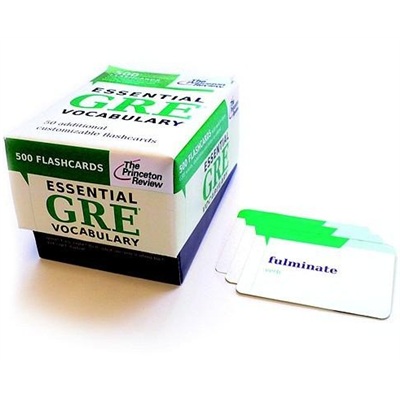 Essential GRE Vocabulary (Graduate School Test Preparation) (Cards)