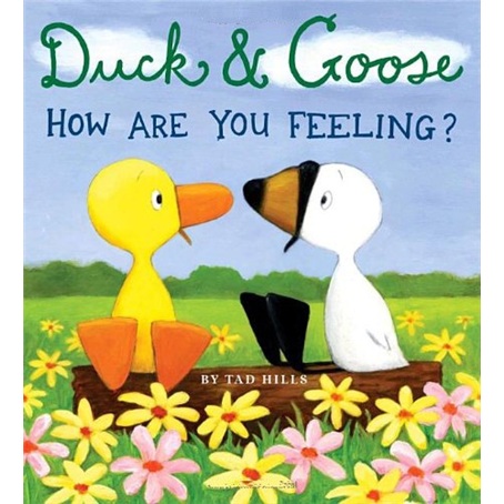 鸭与鹅系列 Duck & Goose, How Are You Feeling? 进口原版 启蒙教育 情绪管理 纸板书