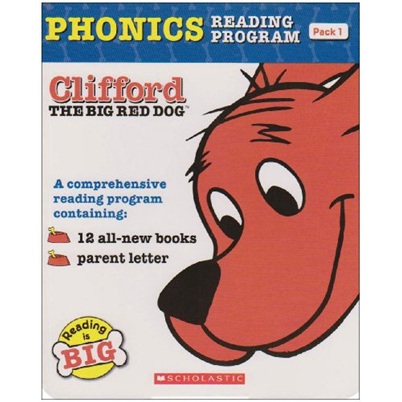 Clifford Phonics Fun Box Set #1 大红狗趣味自然拼读套装1