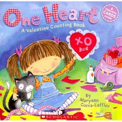 One Heart: A Valentine Counting Book (Valentine Counting Books)一颗心：情人节数数书