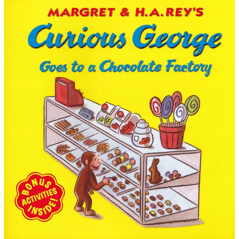 Curious George Goes to a Chocolate Factory 好奇的乔治去巧克力工厂