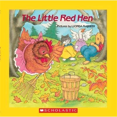 The Little Red Hen (Book + CD) 小红母鸡，书附CD