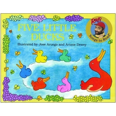 拉菲童谣 Five Little Ducks五只小鸭子 英文原版