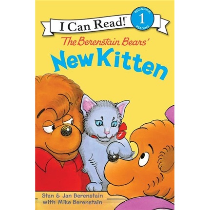 The Berenstain Bears' New Kitten (I Can Read, Level 1)贝贝熊的宠物小猫