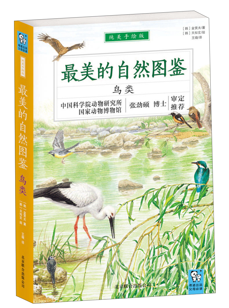 最美的自然图鉴：鸟类（纯美手绘版）