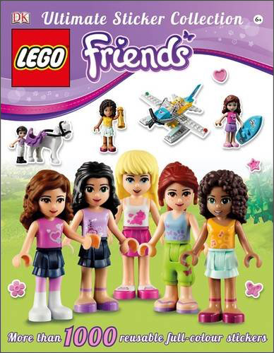 Lego Friends Ultimate Sticker Collection 乐高女孩终极贴纸书