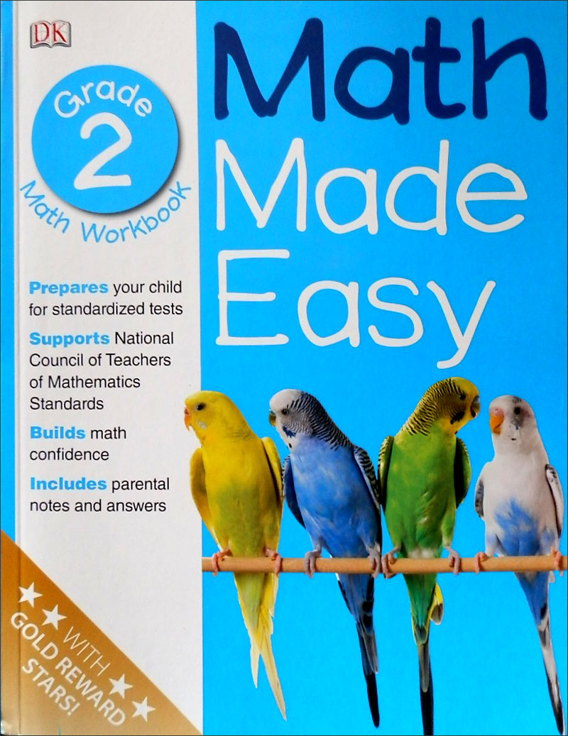 Math Made Easy: Second Grade Workbook (Math Made Easy) 英文原版