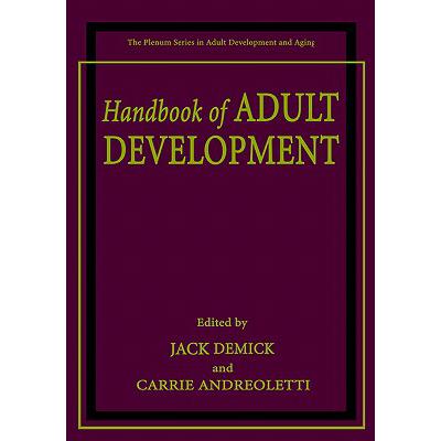 Handbook of Adult Development