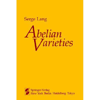 Abelian Varieties