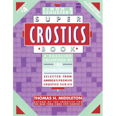 Simon & Schusters Super Crostics # 4