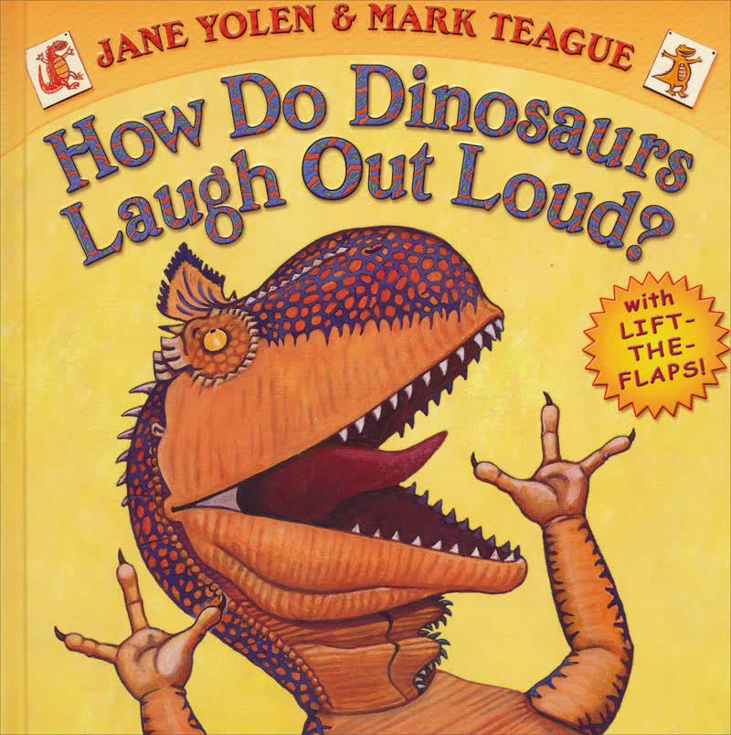 How Do Dinosaurs Laugh Out Loud?  Board book  恐龙如何大声笑(纸板书)