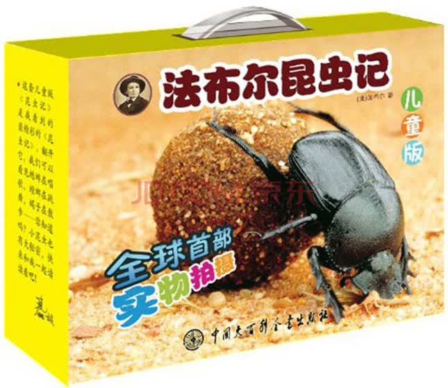 法布尔昆虫记（套装共10册）（附光盘）