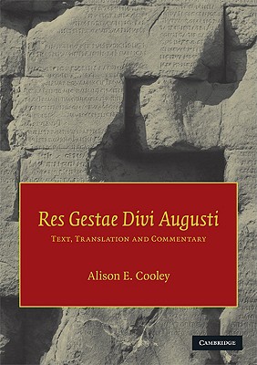 Res Gestae Divi Augusti: Text,