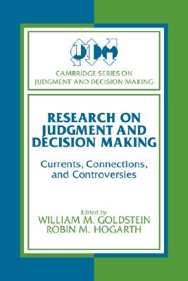 Research on Judgment and Decisio