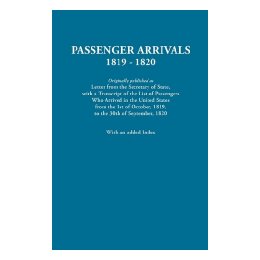 Passenger Arrivals, 1819-1820.