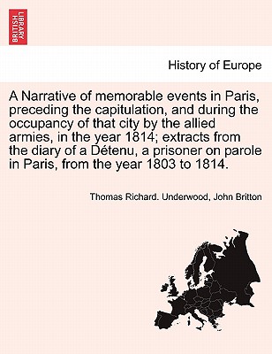 A   Narrative of Memorable Events in