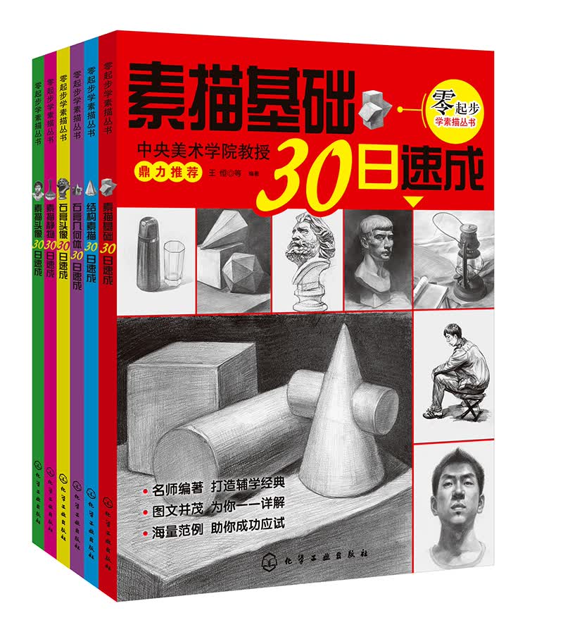 零起步学素描丛书（套装共6册）