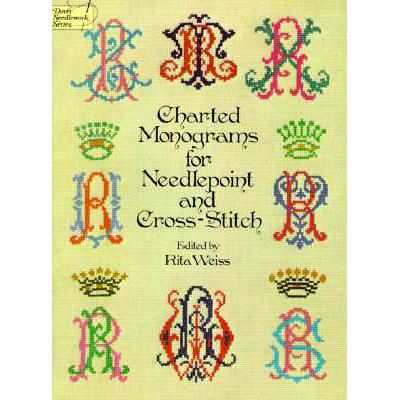 Charted Monograms for Needlepoint and Cross-...