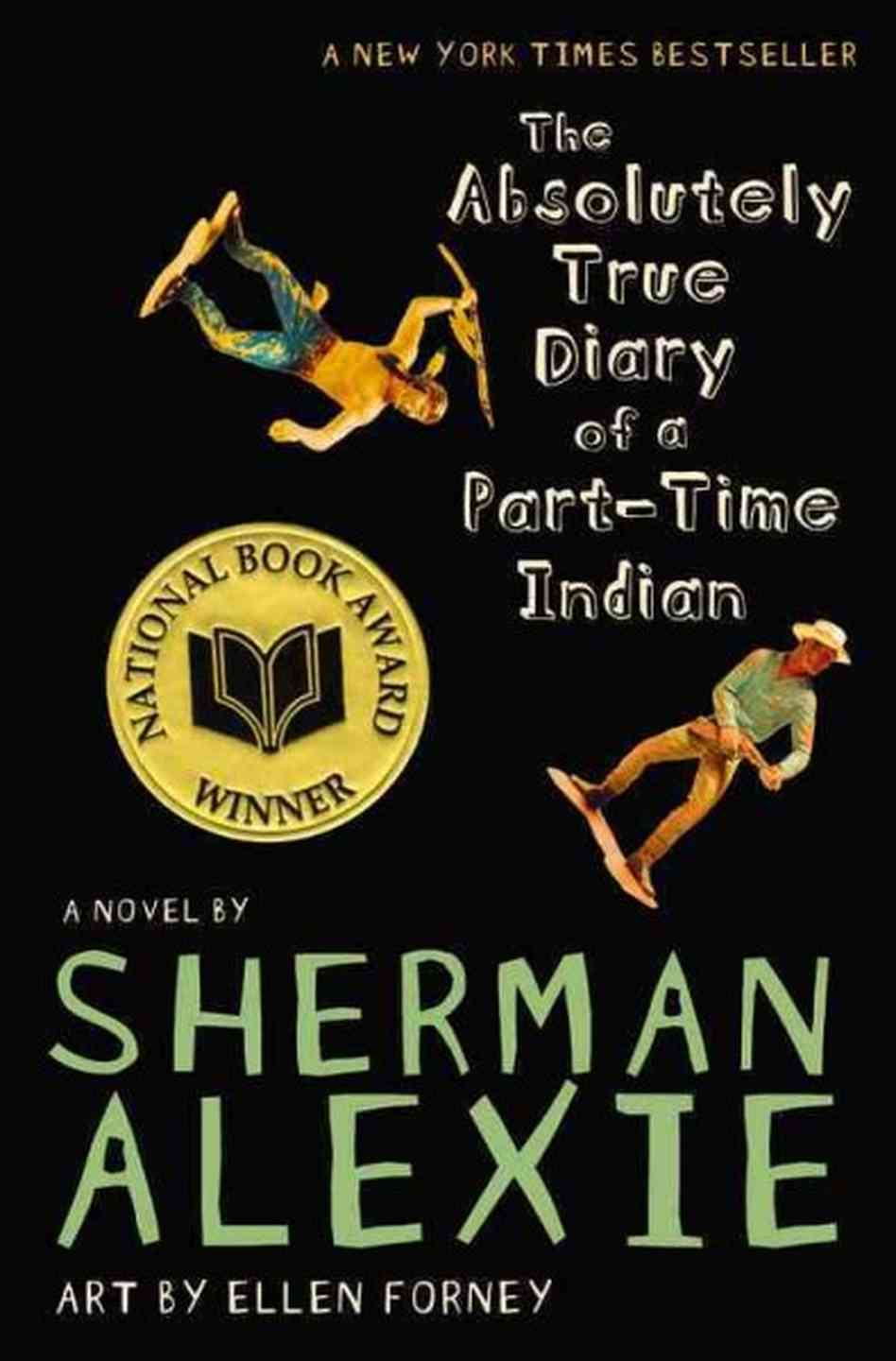 The Absolutely True Diary of a Part-Time Indian 谢尔曼·亚历克斯: 一个印第安插班生的真实故事 英文原版