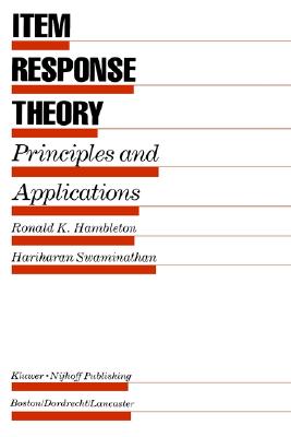 Item Response Theory: Principles and