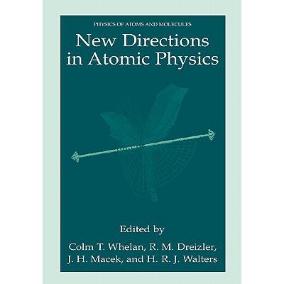 New Directions in Atomic Physics