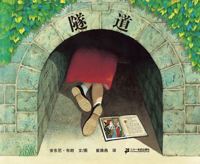 隧道 让孩子爱上阅读的历险绘本 蒲蒲兰绘本 幼儿园指定书单必备 安徒生奖作品