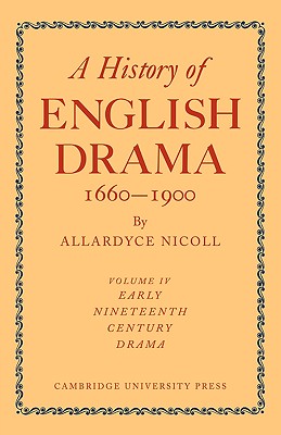 A History of English Drama