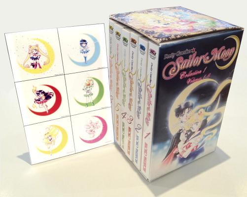 Sailor Moon Box Set (Vol. 1-6) 英文原版