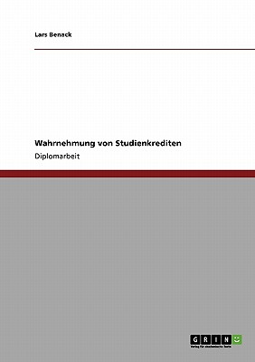Wahrnehmung Von Studienkrediten