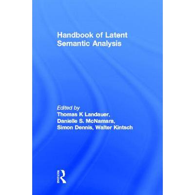 Handbook of Latent Semantic Analysis