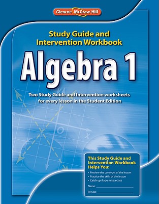 Algebra 1 Study Guide and Intervention