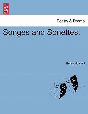 Songes and Sonettes.