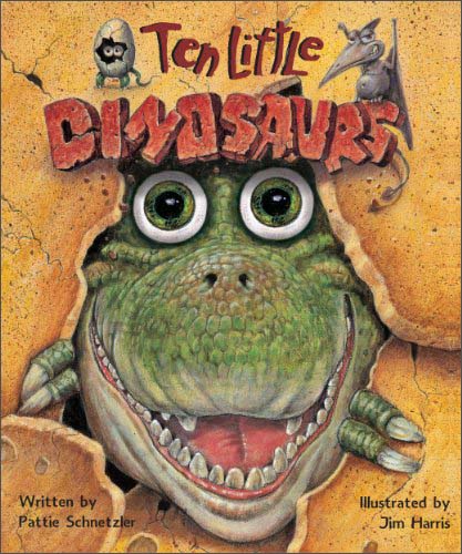 Ten Little Dinosaurs 十只小恐龙 英文原版