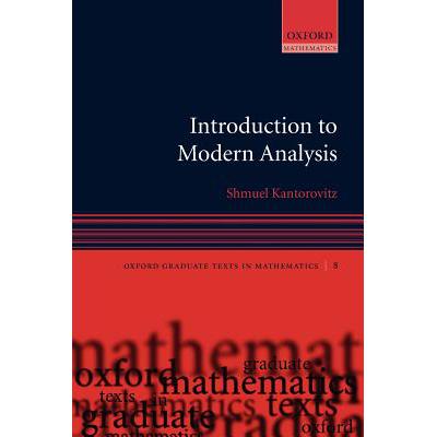 Introduction to Modern Analysis