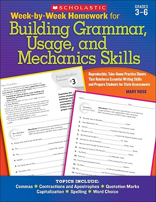 Week-By-Week Homework for Building