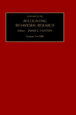 Advances in Accounting Behavioral