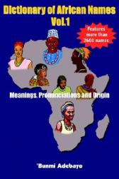 Dictionary of African Names, Volume